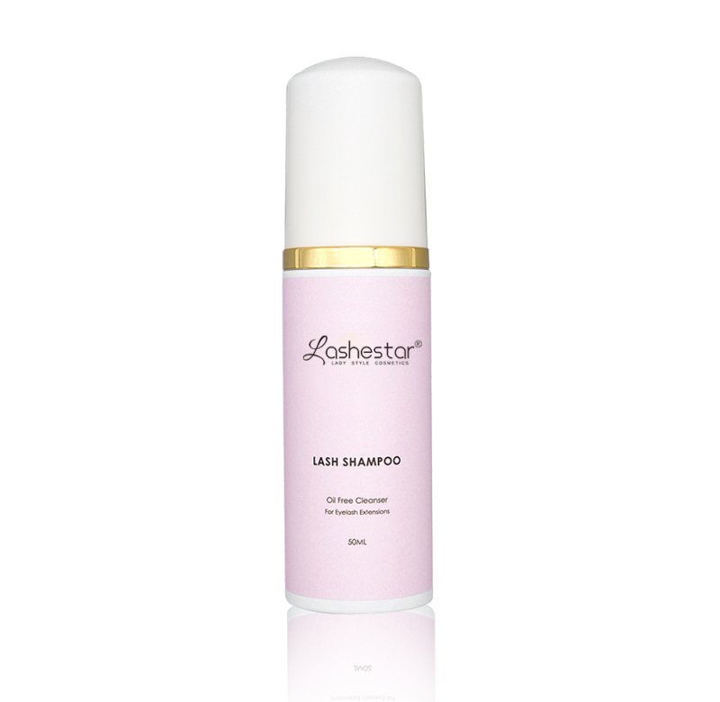 Lashestar lash shampoo for lash extensions